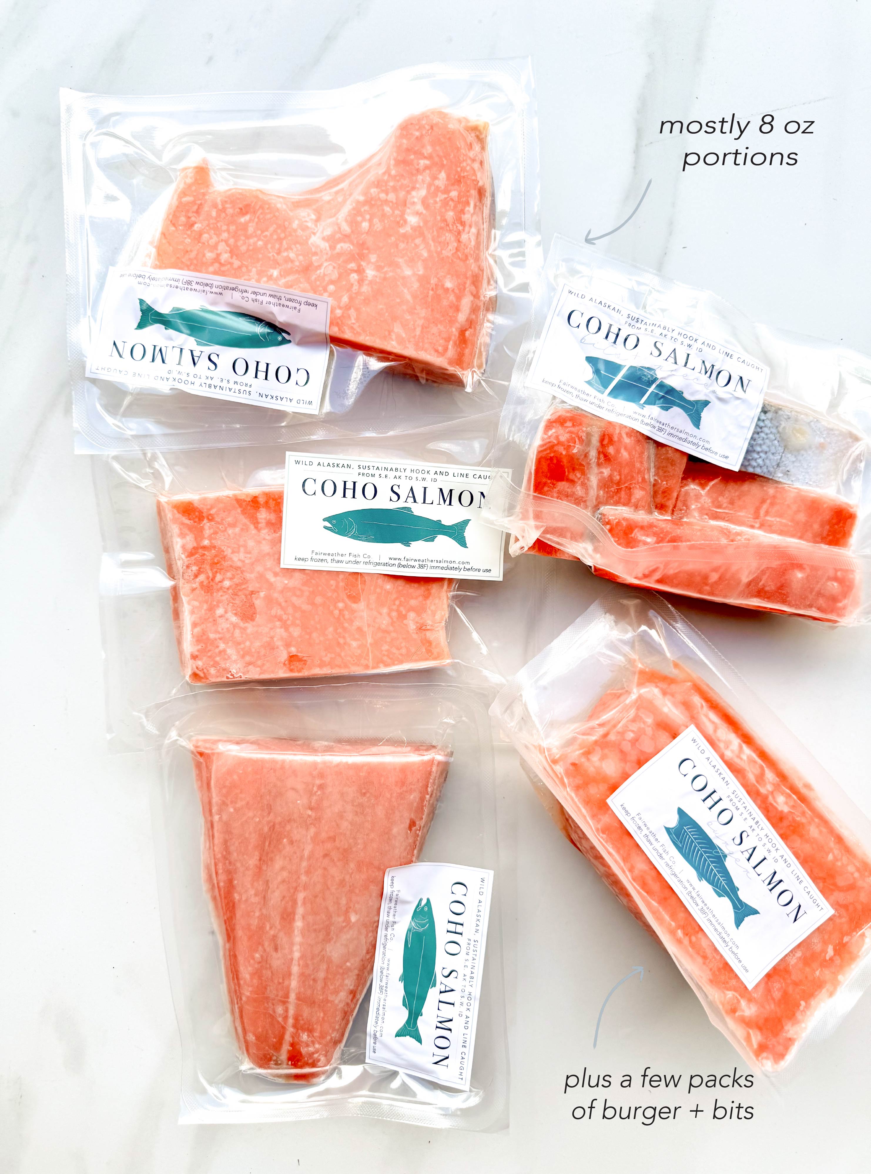 Coho Salmon Box – Fairweather Fish