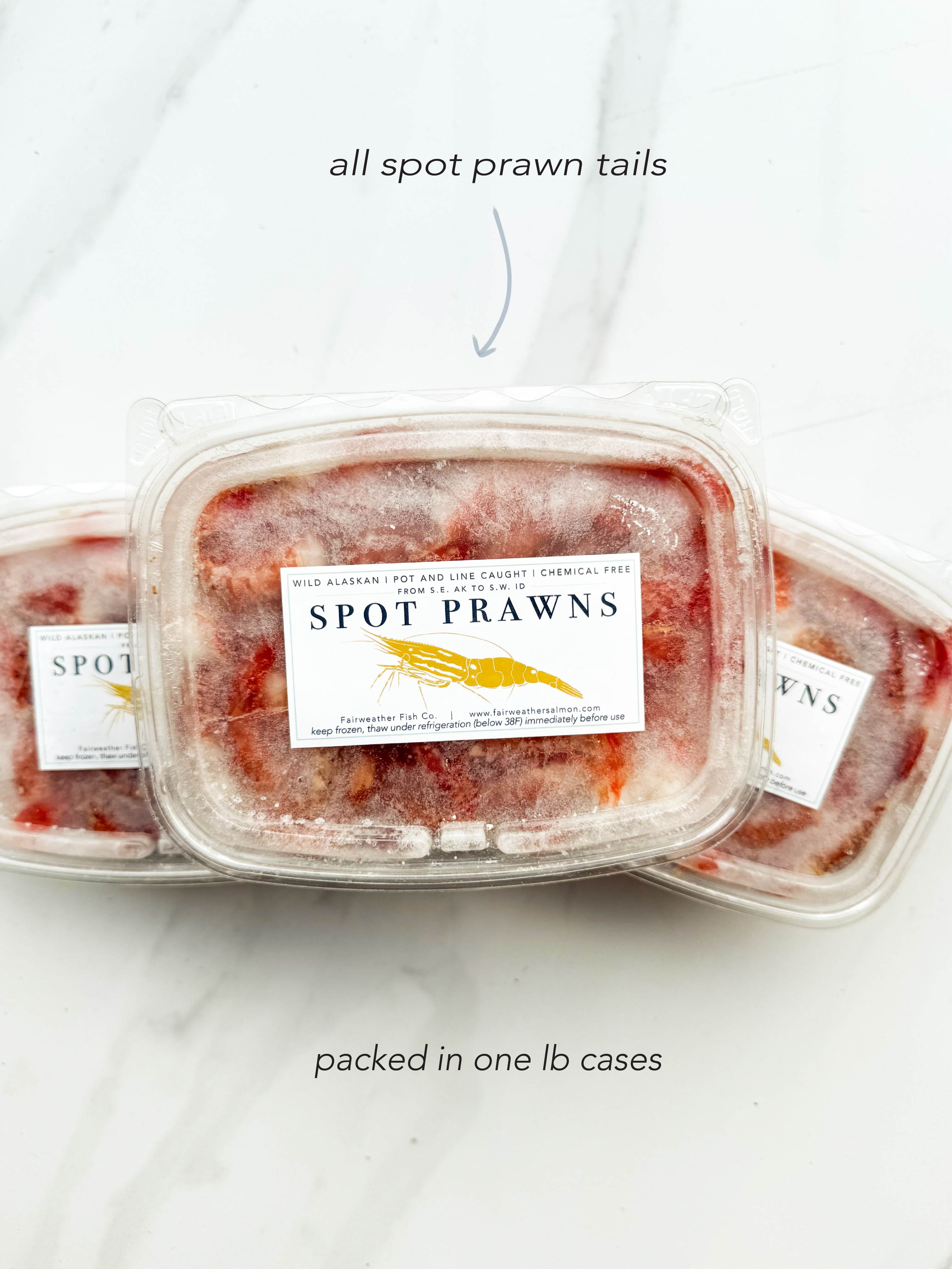 Spot Prawn Box – Fairweather Fish